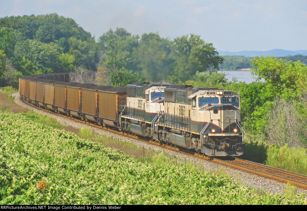 BNSF 9711, CP's River Sub.